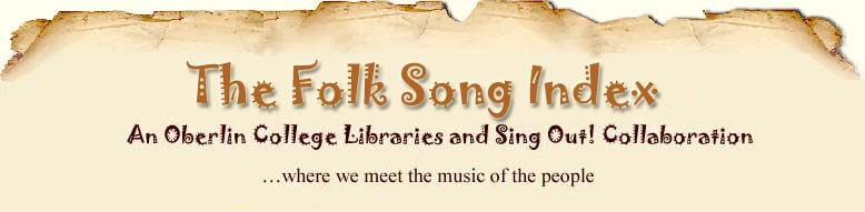 The Folk Song Index